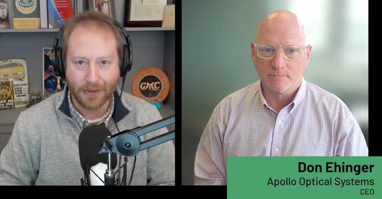 Apollo Optical Systems’ CEO Don Ehinger Featured in AutoSens InCabin ...